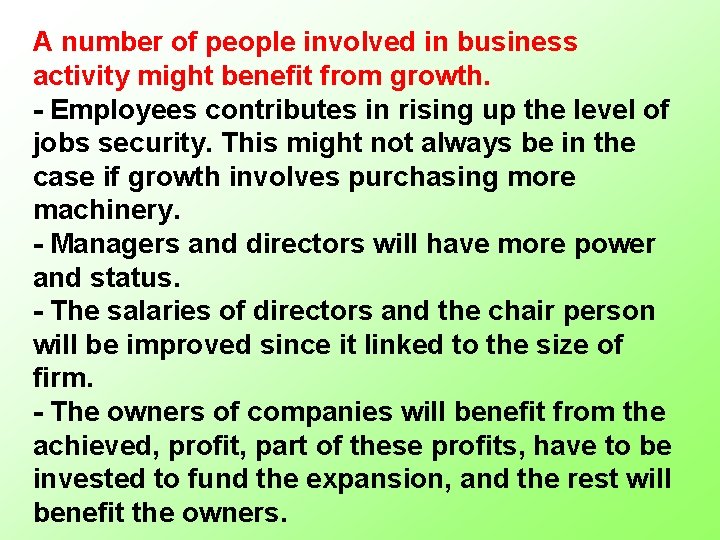 Unit 5 Business objectives What are objectives All