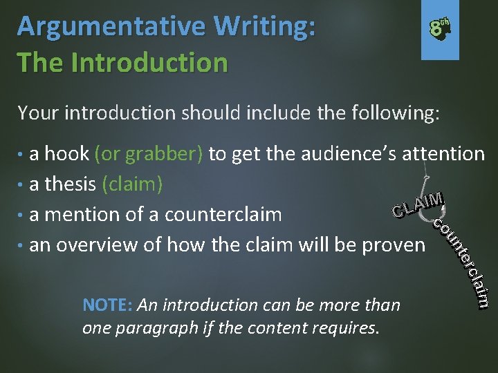 Argumentative Writing Effective Introductions Copyright by Write Score