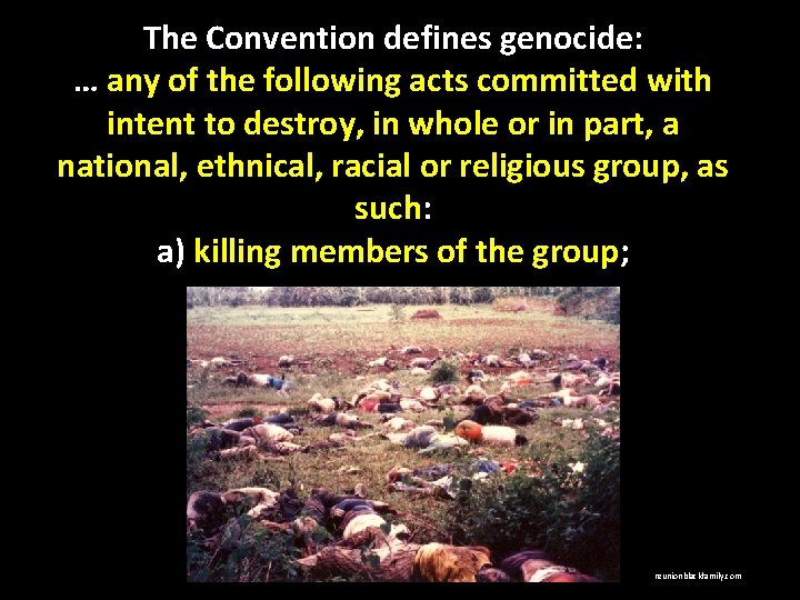 Defining Genocide Presentation created by Robert Martinez Primary