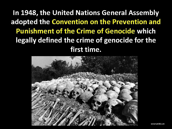 Defining Genocide Presentation created by Robert Martinez Primary