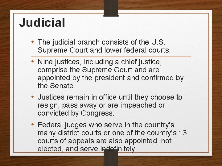 GOVERNMENT How many branches of government are there