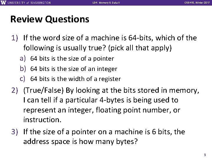 L 01 L 04 Intro Memory Combinational Data