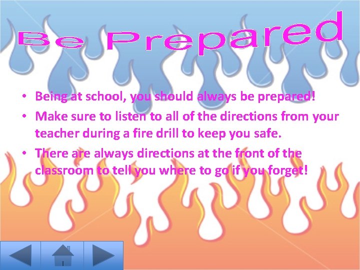 Fire Drill Safety Procedures Introduction Lesson Quiz Subject