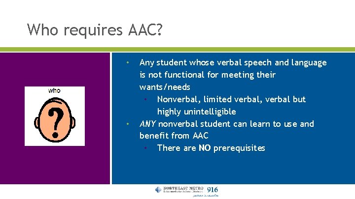 AAC Core Vocabulary Mara Rogers M S CCCSLP