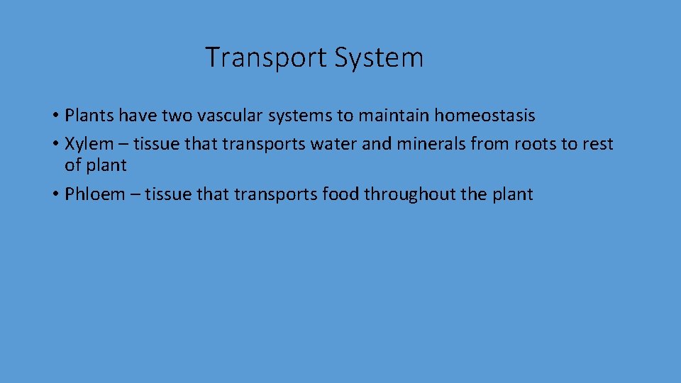 Homeostasis and Cell Processes Homeostasis For your body