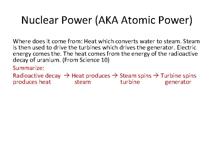 Nuclear Power 4 Hydropower Quiz Label and write