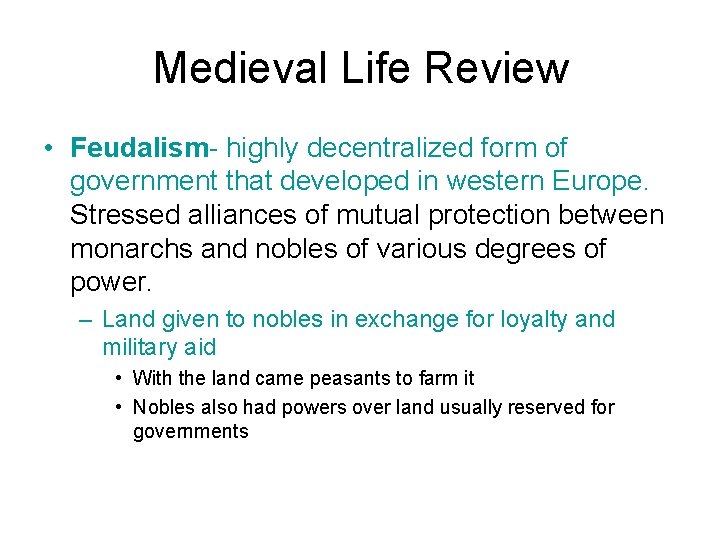 Middle Ages The Church Introduction By 500 AD