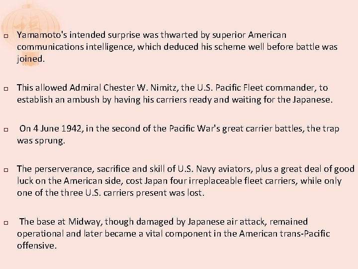 WWII War in the Pacific WWII Pacific Battles
