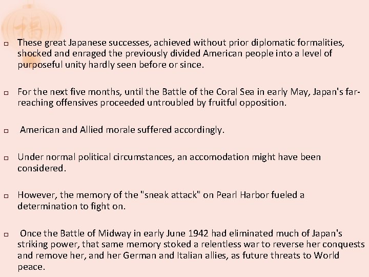 WWII War in the Pacific WWII Pacific Battles