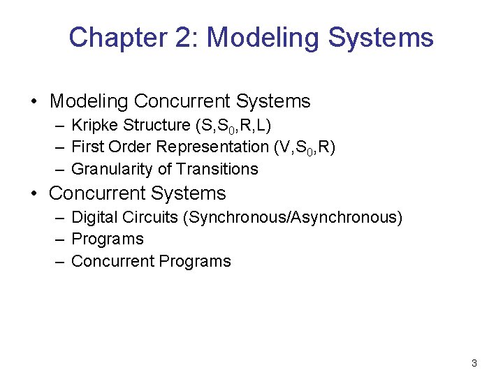 Model Checking E M Clarke O Grumberg D