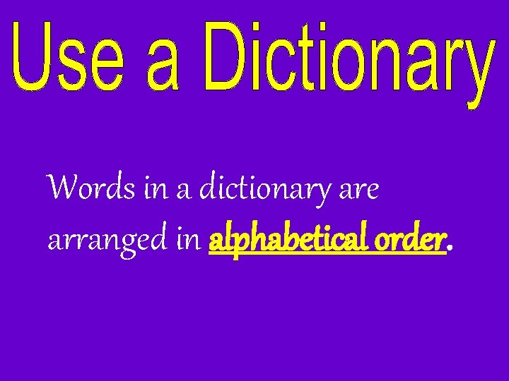 Objective L 8 4 c Consult reference materials