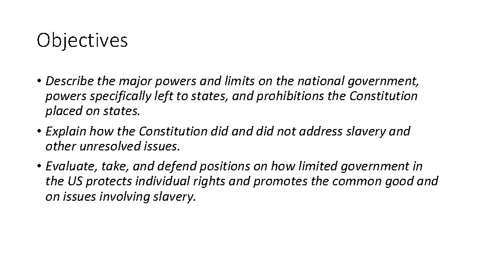 Bell ringer 4 Identify three powers state governments