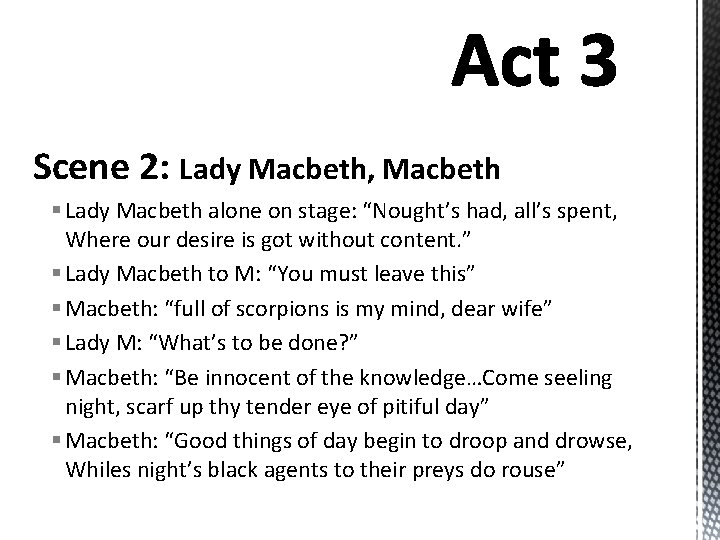 ASSESSMENT OBJECTIVES AO 1 themes and ideas knowledge