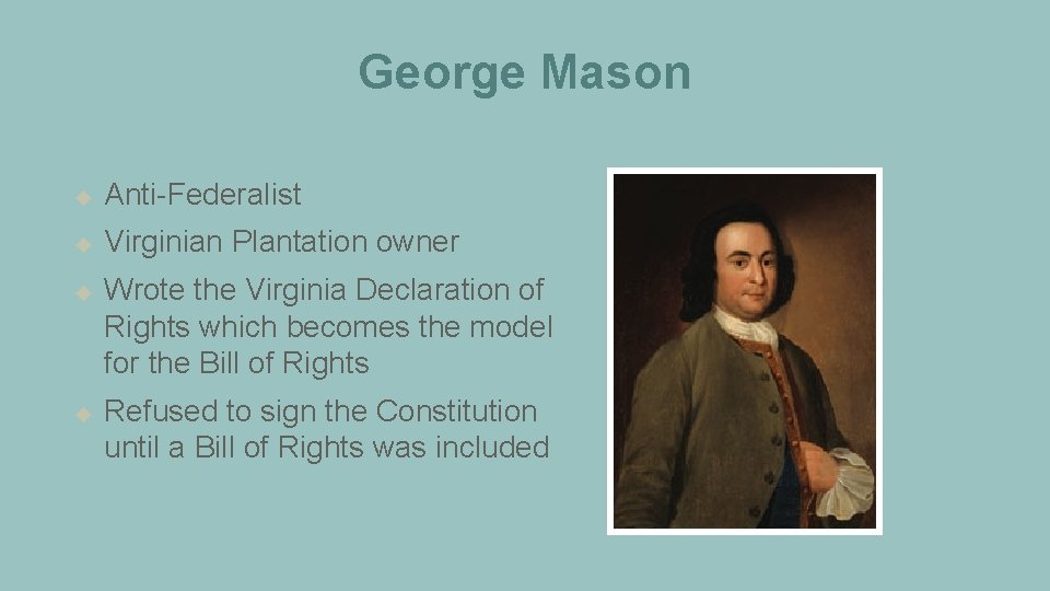 AntiFederalists vs Federalists Debate Who were the Federalists