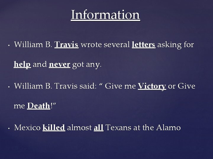 The Alamo Feb 23 March 6 1836 Important