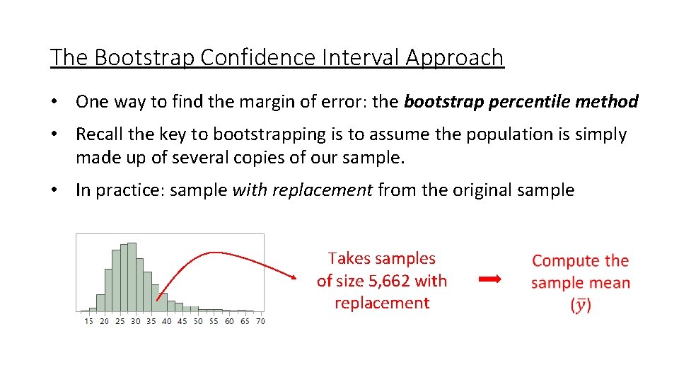 Problems Involving One Numerical Variable Inferential Methods Confidence