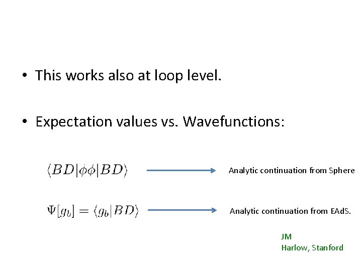 Perturbative features of the wavefunction of the universe