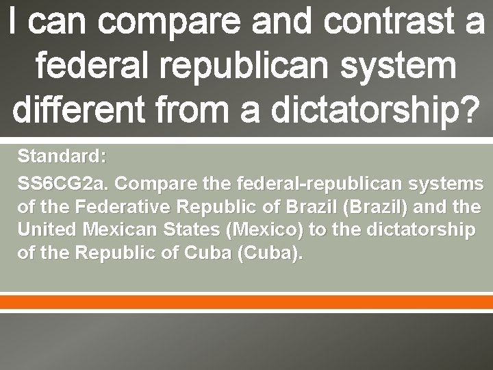 Governments of Latin America Activator With an elbow