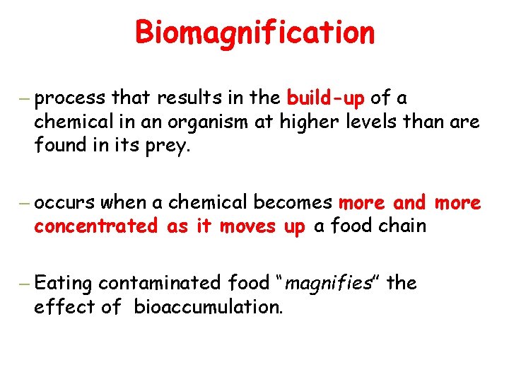 Bioaccumulation and Biomagnification Tracing Pollution Through An Ecosystem