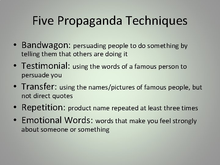 WWI WWII Propaganda Posters Five Propaganda Techniques Bandwagon