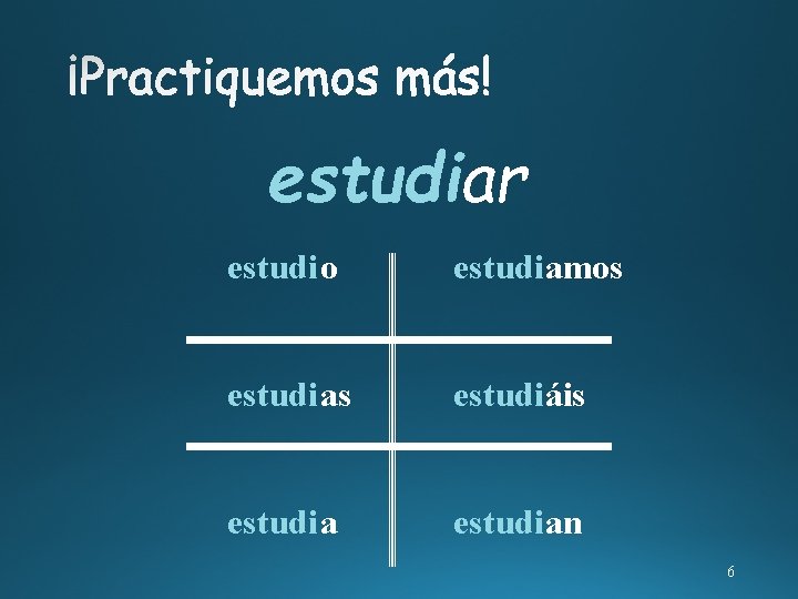 Los verbos regulares ar verbs 1 ar er