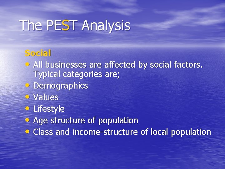 Case Analysis The Business Environment B 200 Understanding