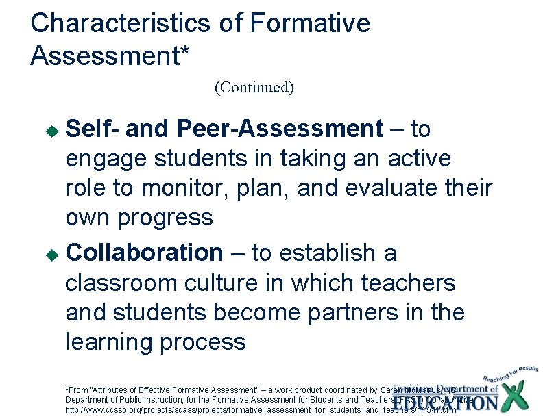 Presented by Ronald H May Ph D Assessment