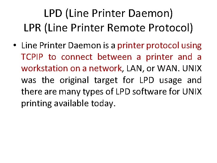 PRINTING Basic Terminologies Printer A peripheral device usually