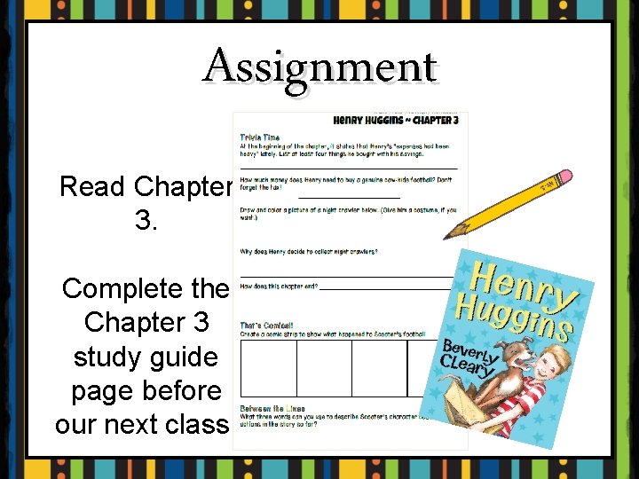 HENRY HUGGINS by Beverly Cleary Chapter 2 Review