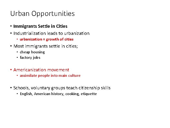 The Challenges of Urbanization Chapter 15 Sect 2