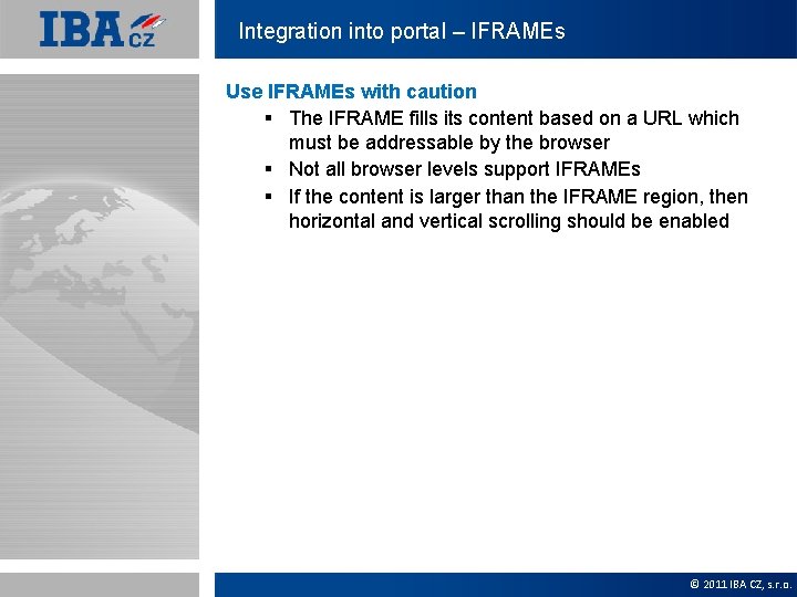 Best practices for portlet development PV 230 Podnikov