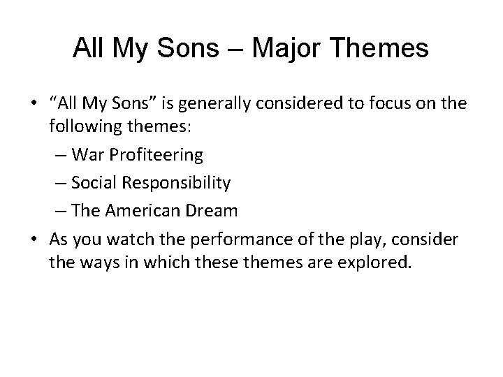 All My Sons An Introduction Arthur Miller Biography