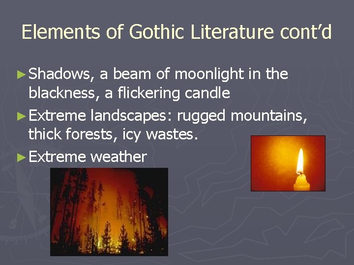 Gothic Literature 3 B Agenda Gothic Lit Notes
