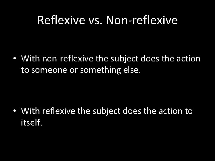 Reflexive Pronouns By Rachel Hoffman Subject Pronouns I