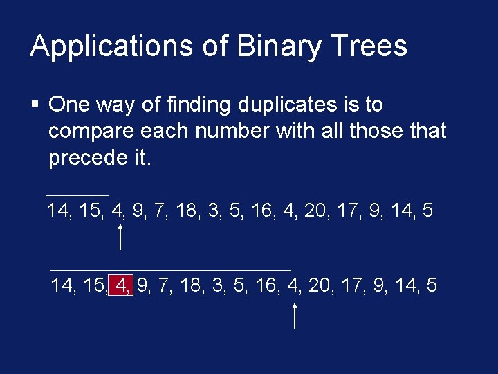 Operations on Binary Tree There a number of