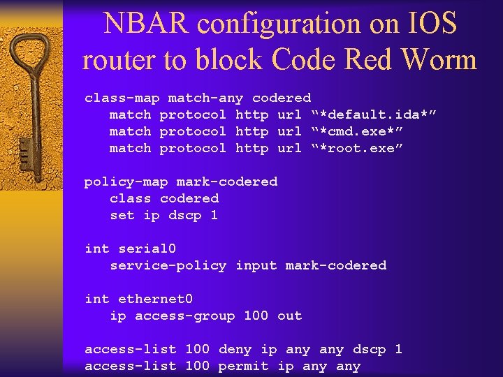 Chapter 22 NBAR NBAR NetworkBased Application Recognition Available