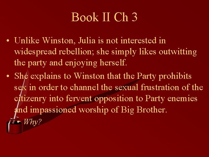 1984 Book II Ch 3 6 George Orwell