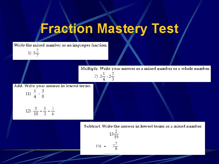 Basic Math Keeping the Focus on Fractions Ana