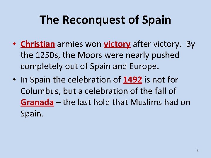 King Ferdinand Queen Isabella The Spanish Reconquest Lesson