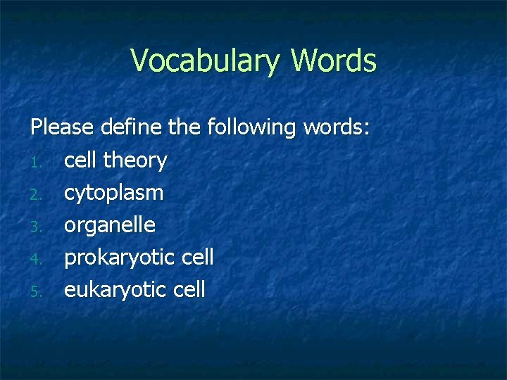 An Introduction to Cells Indicator B 2 1