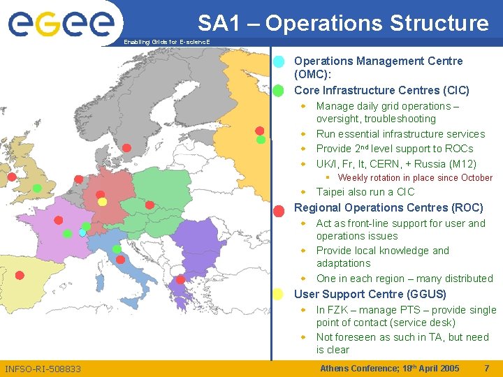 Enabling Grids for Escienc E Status of EGEE