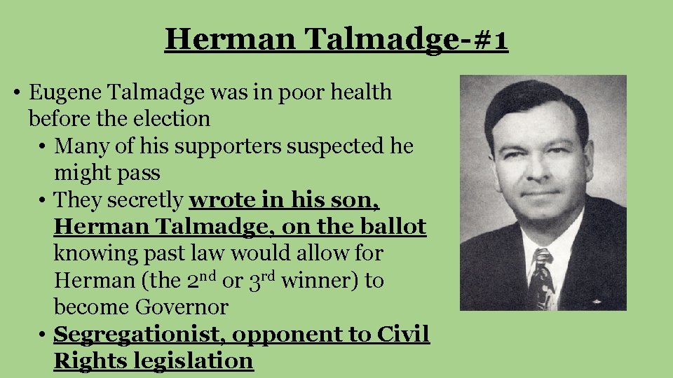 Three Governor Controversy SS 8 H 10 Describe