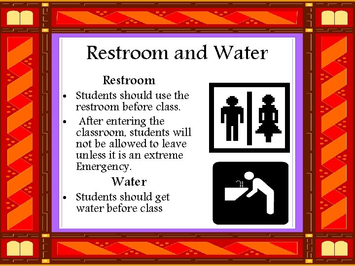 Welcome to Rabbi Schumans Judaic studies rules and