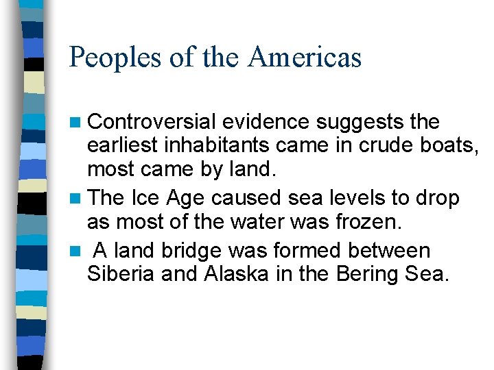 The American Pageant Chapter 1 New World Beginnings