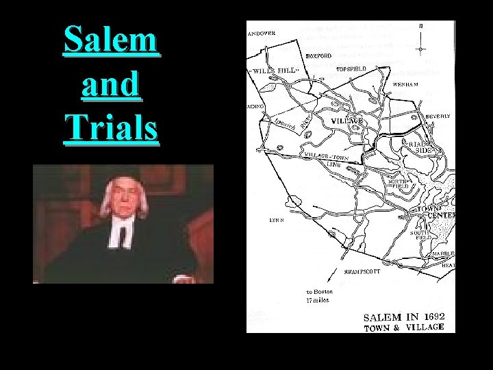 Crucible Notes Miller used actual events to create