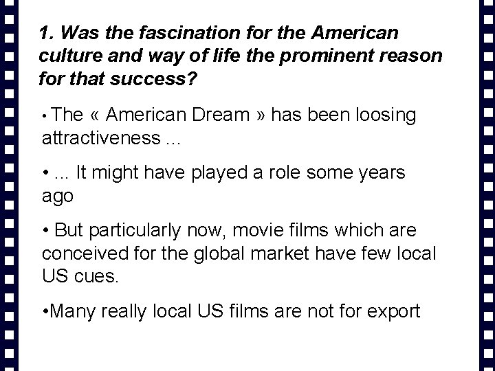 Marketing International Movie Films Worldwide November 2007 1