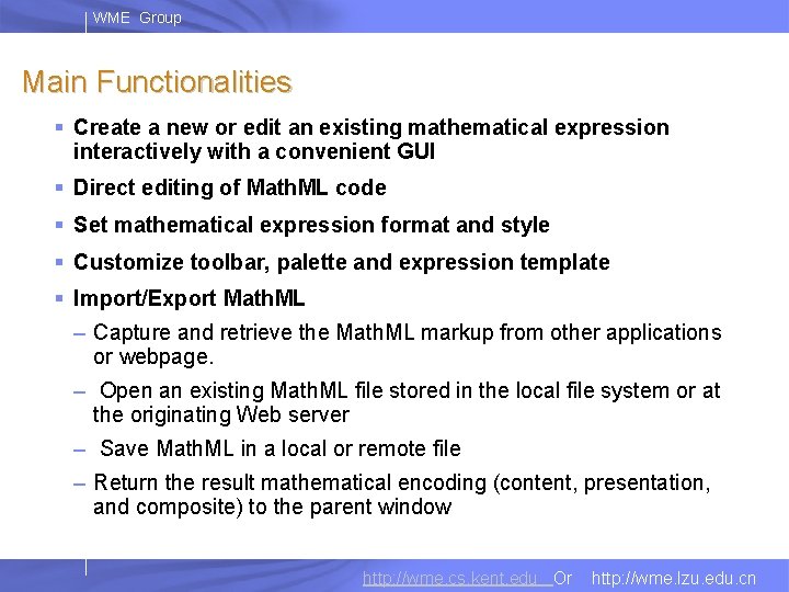 Math Edit A Browserbased Visual Mathematics Expression Editor
