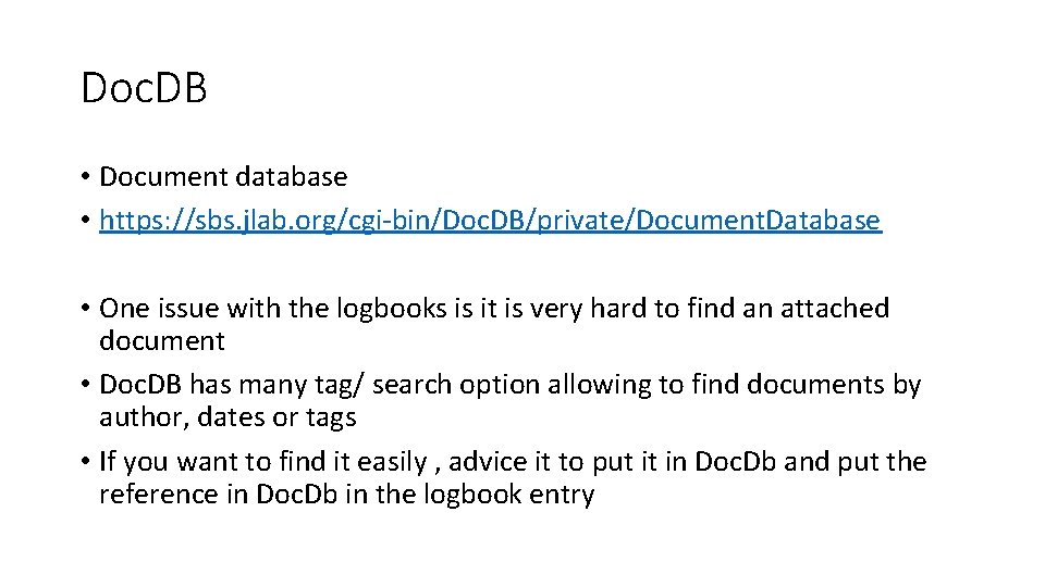 Electronics tools for SBS June 13 th 2019