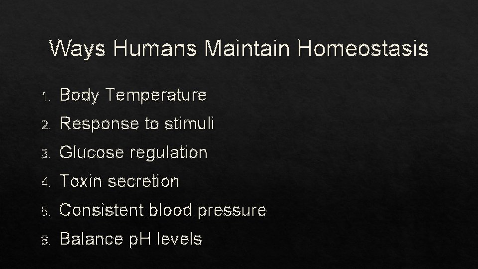 Human Body Systems Homeostasis Bell Ringer Digestion Six