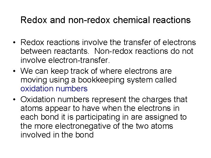 Chapter 9 Chemical reactions Topics well be looking